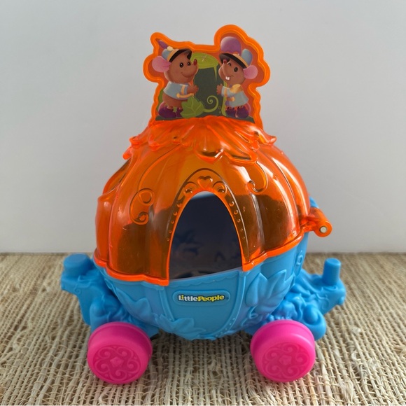 Toys | Fisher Price Little People Disney Cinderellas Parade Float ...
